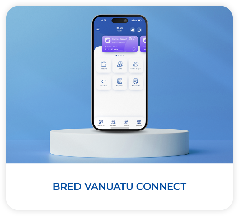 Digital Banking | Bred Bank Vanuatu
